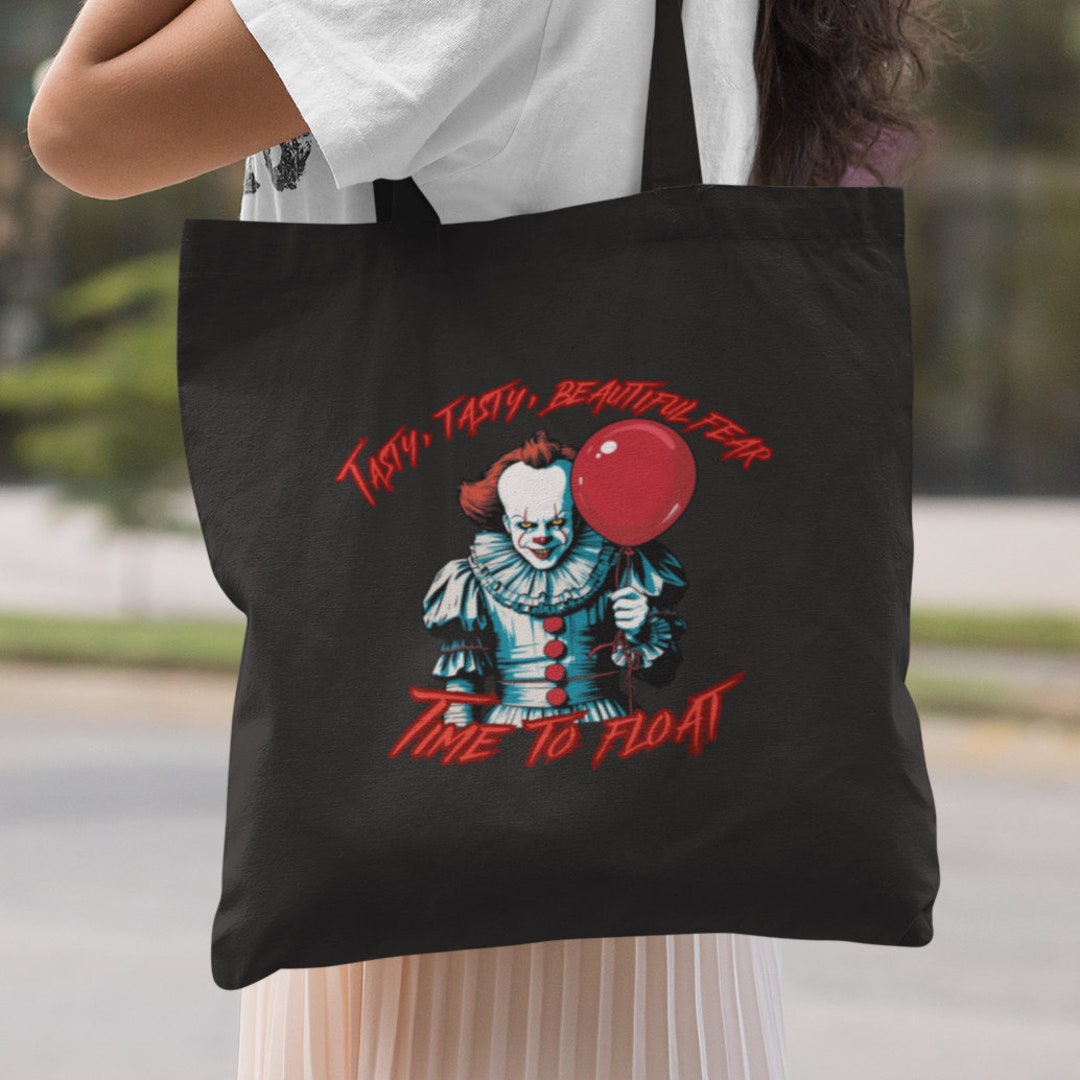 Pennywise Canvas Tote Bag, Trick or Treat Bag, Pennywise the Dancing ...