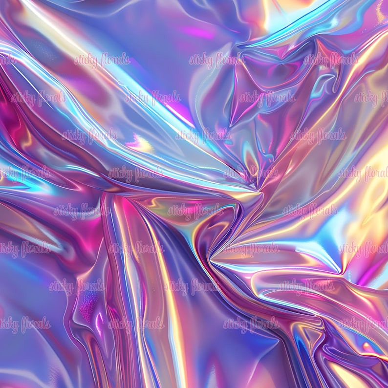 Iridescent Backgrounds Holographic Backgrounds Liquid Iridescent Mermaid Holographic Dreamy ...