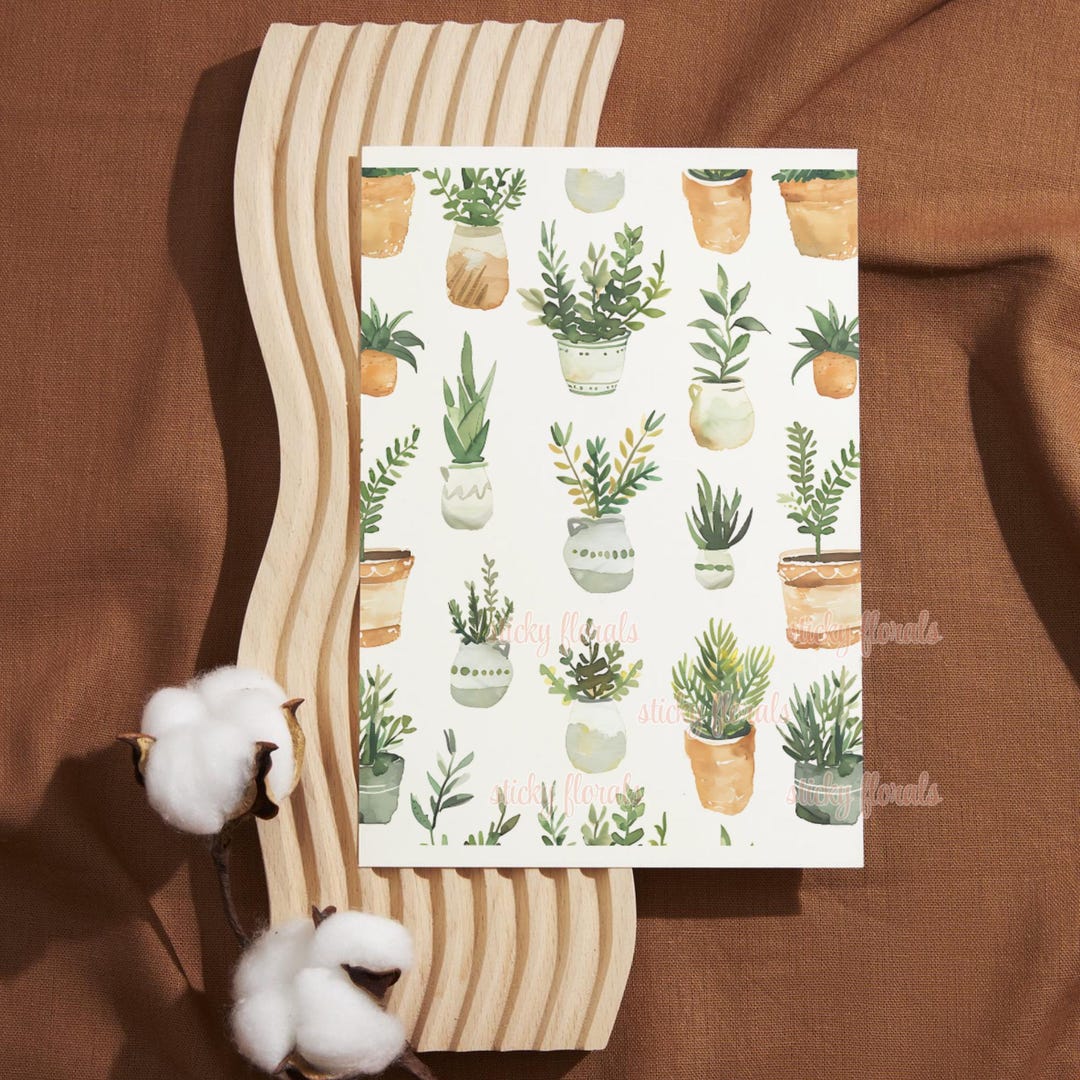 Plants Print Plants Printable Art Plants Digital Art Succulent Digital ...