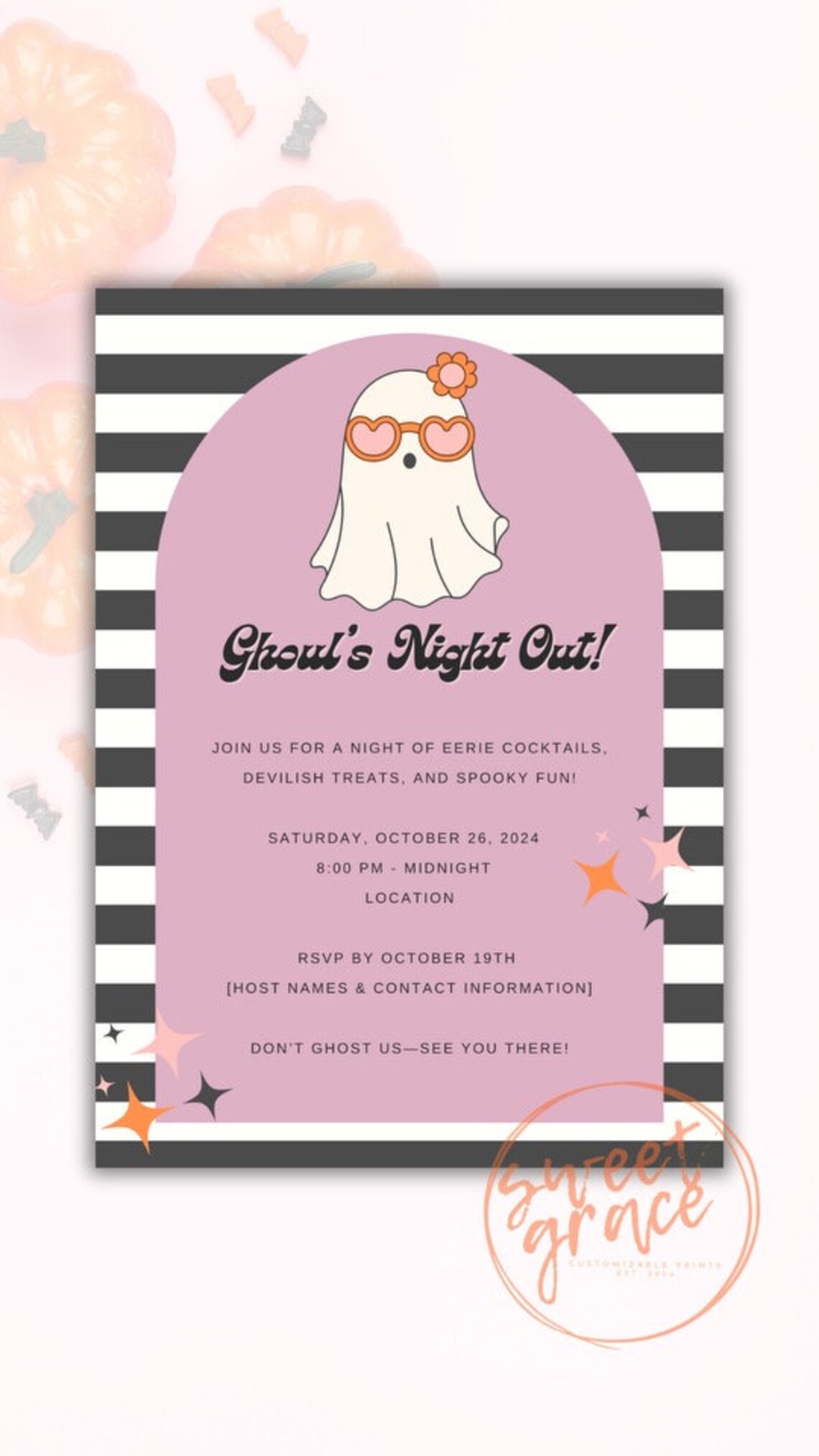 Ghouls Night Out Halloween Invitations - Etsy