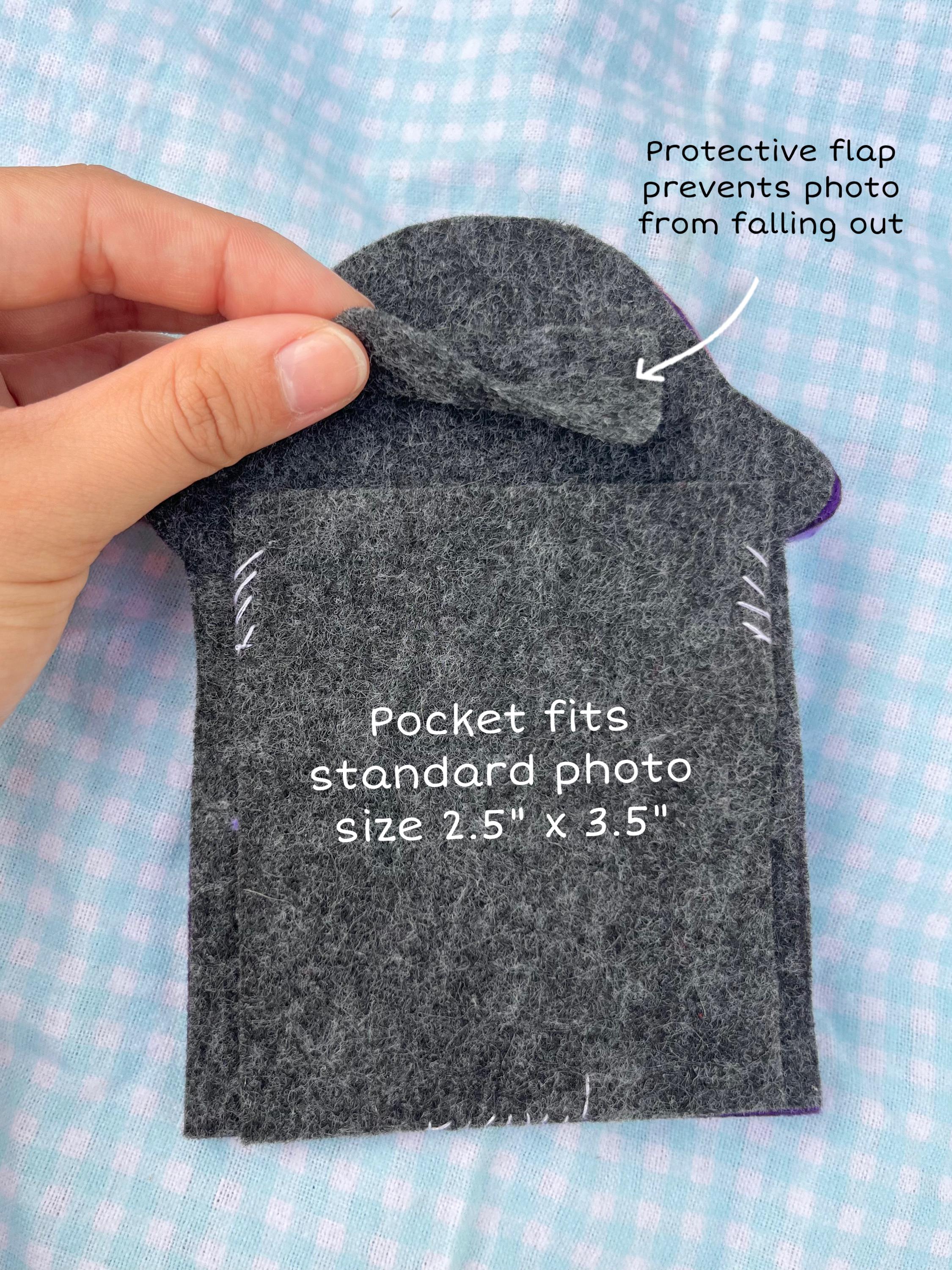 UFO Photocard Holder - Handmade Alien Spaceship Decorative Felt Photo ...