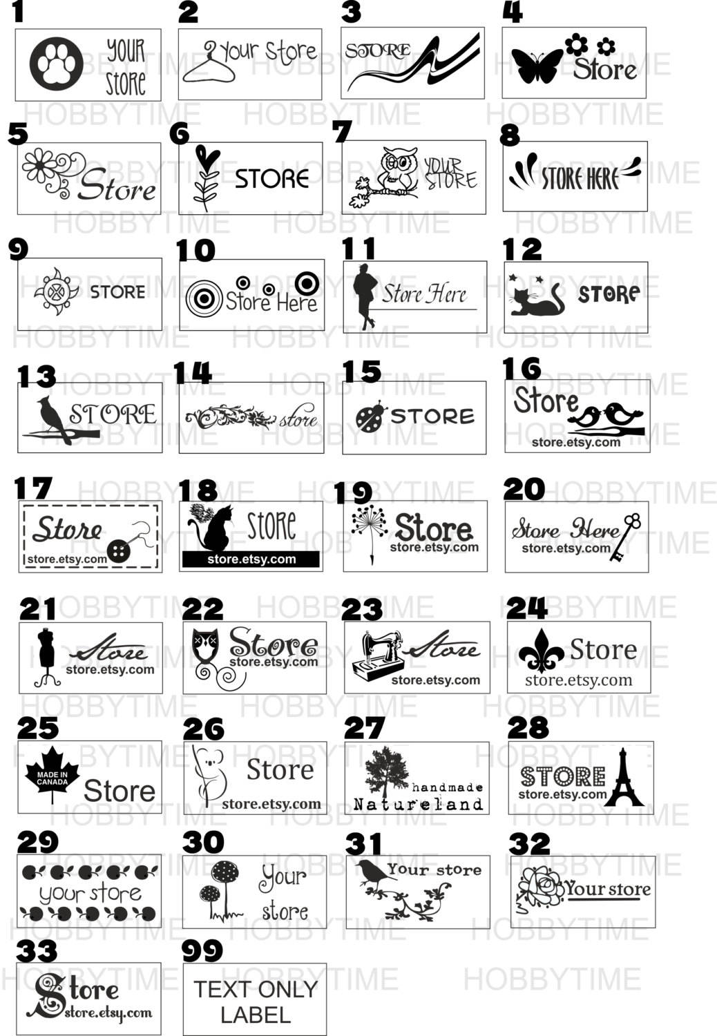 Custom Fabric Labels 300 Color Satin Clothing Labels CUT - Etsy
