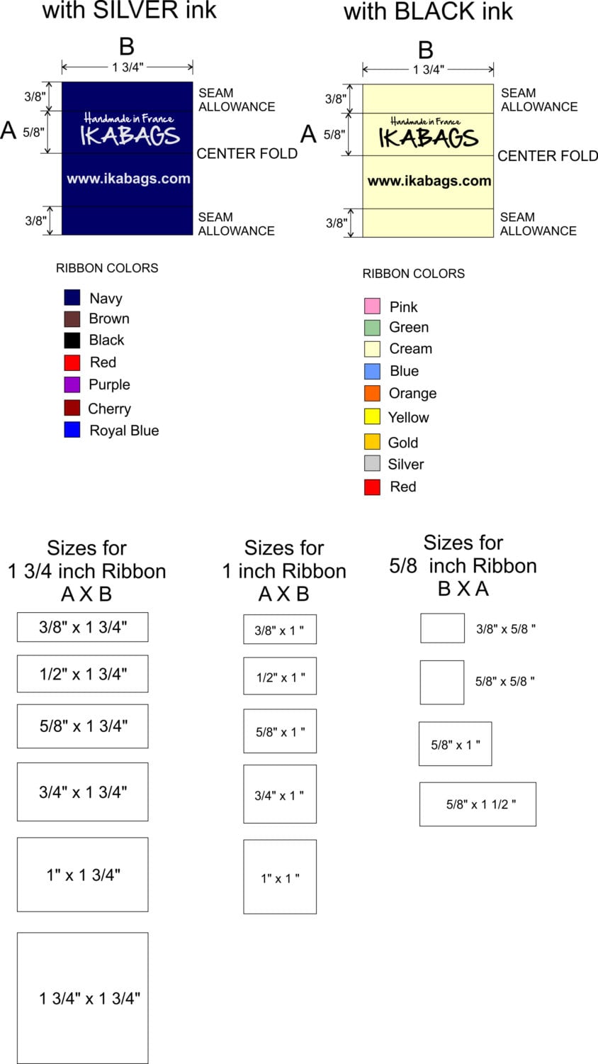 Custom Fabric Labels Color Satin Clothing Labels Logo Labels - Etsy ...