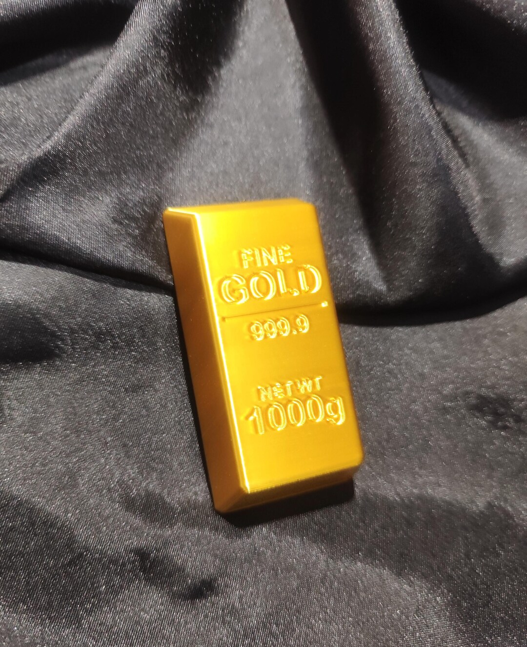 Realistic Gold Bar Decor - Fake Gold - Luxury Ingot Style Desk Accent ...
