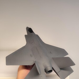 F-35 Fighter Jet 3D Printed Model With Stand – Detailed Aircraft ...