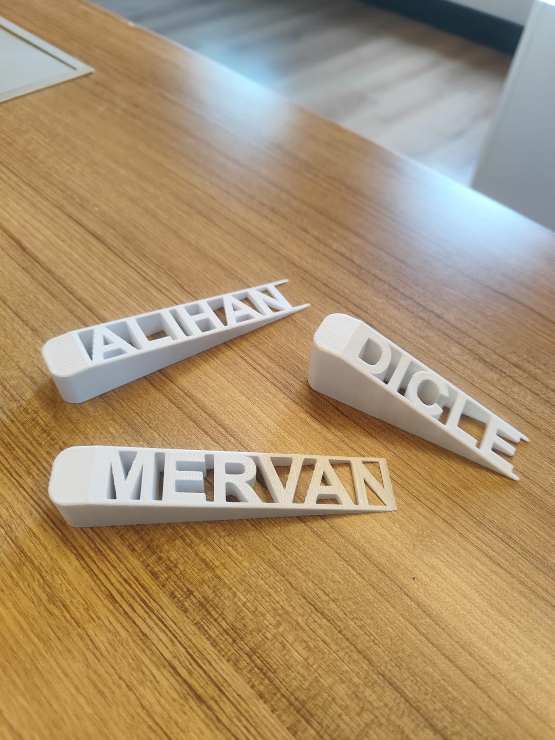 Personalized 3D Printed Doorstop Custom Name Door Stopper Unique Home ...