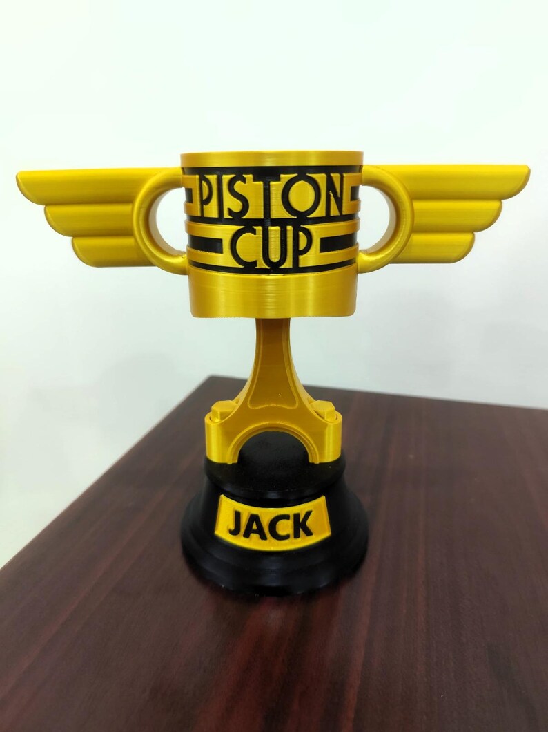 Personalized Piston Cup Trophy: Cars Movie Inspired Racing Award - Etsy