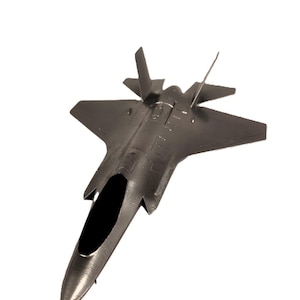 F-35 Fighter Jet 3D Printed Model With Stand – Detailed Aircraft ...