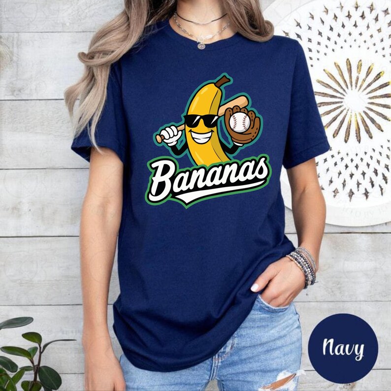 Funny Let's Go Bananas Shirt Cute Banana Shirt, Savanna Bananas Fan ...