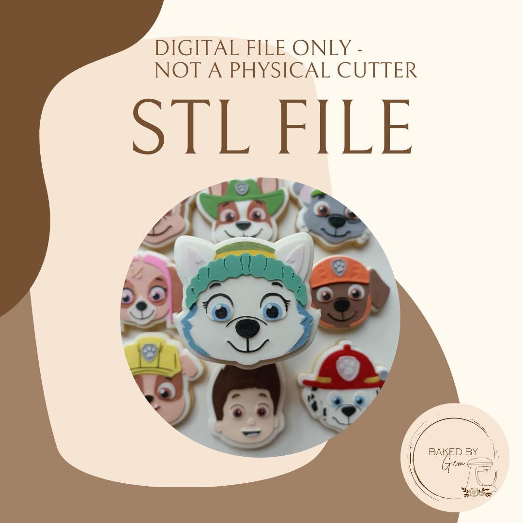 Everest Cookie Cutter and Debosser STL File - Etsy
