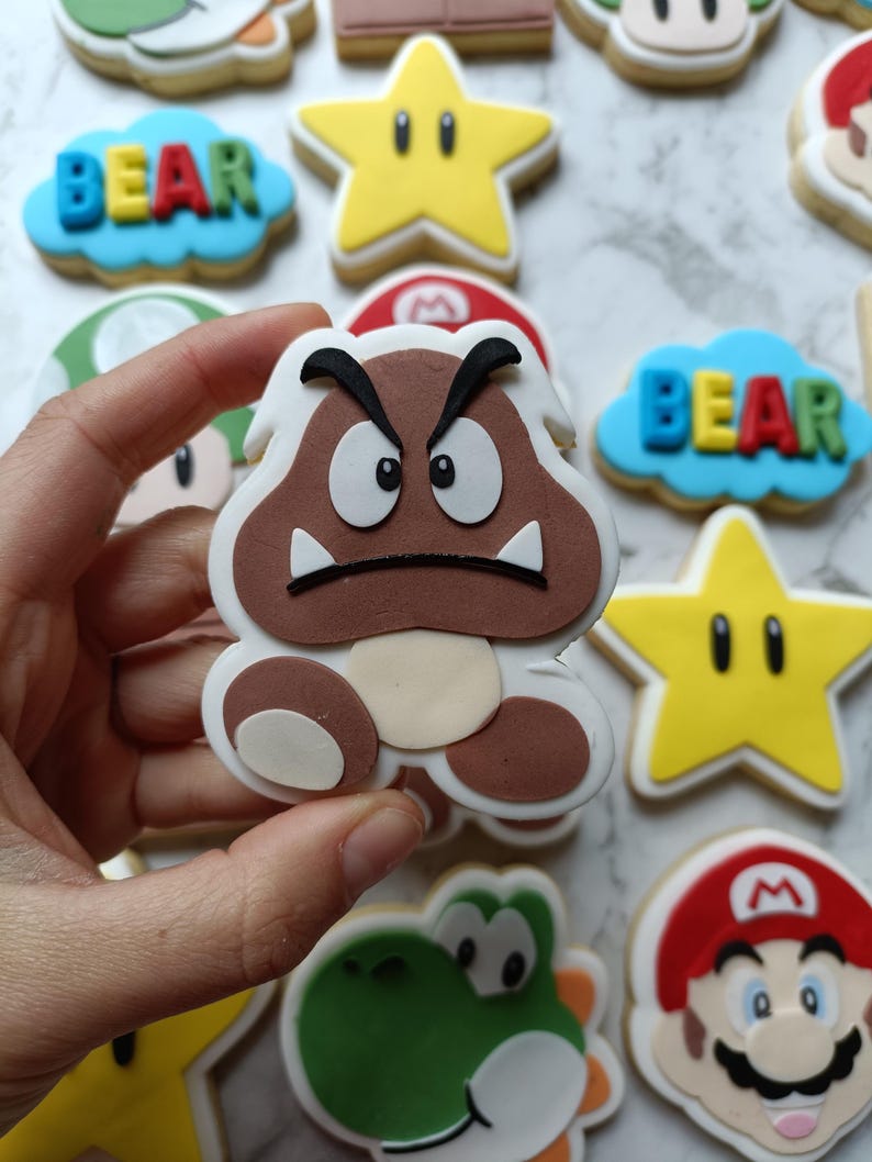 Goomba Cookie Cutter STL File - Etsy