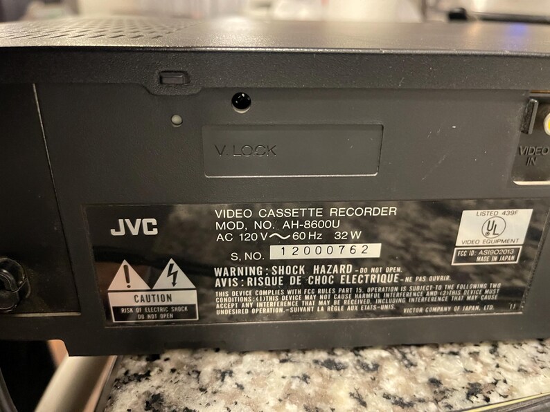JVC Vhs Video Player Antique - Etsy Canada