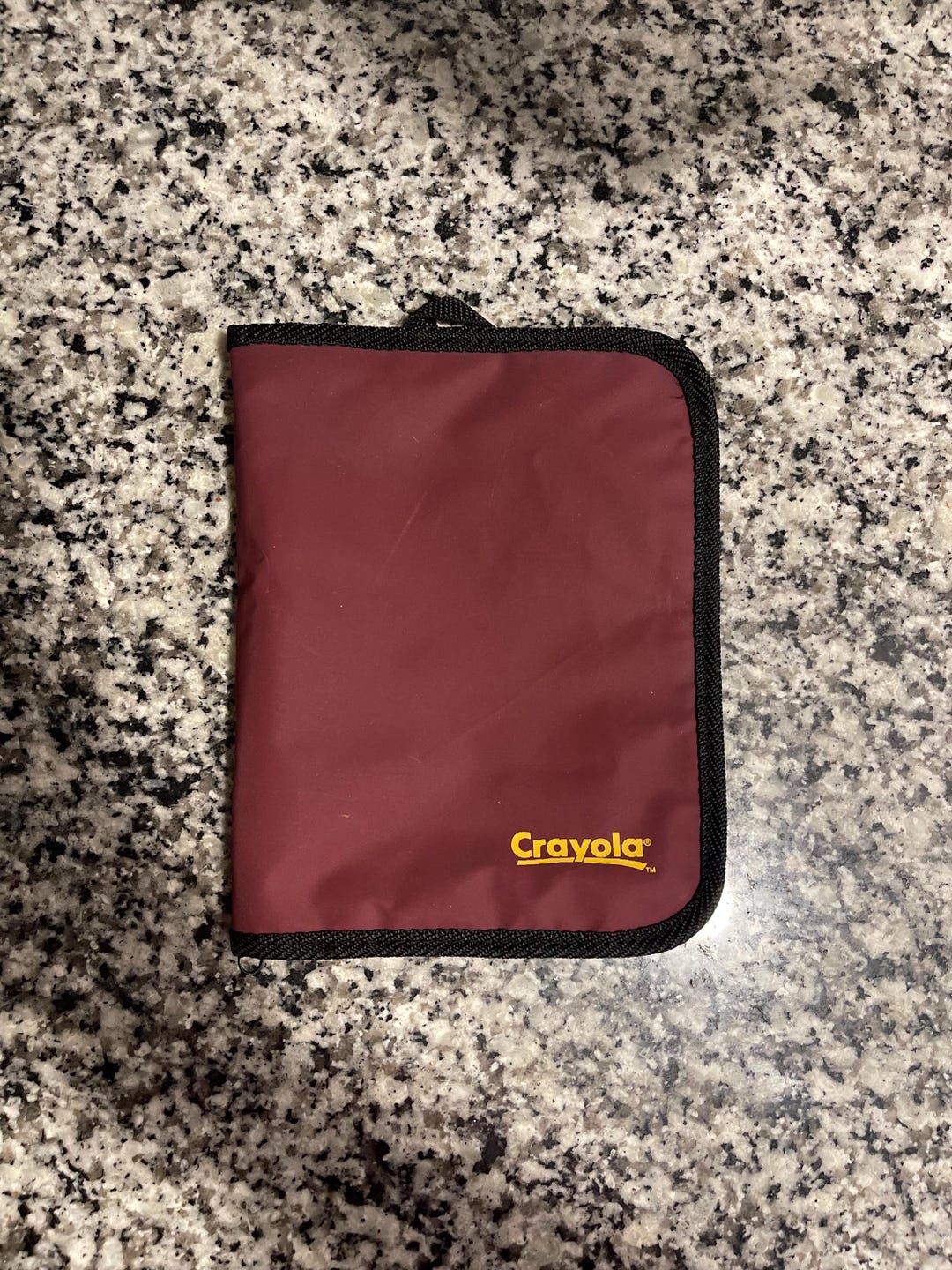 GUC Vintage Crayola Maroon Marker/crayon Case - Etsy