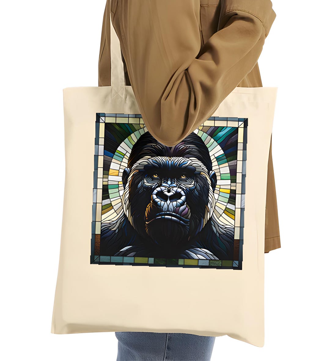 Gorilla Premium Tote Bag, Ape, Primate, Handbag, Animal, Wildlife ...