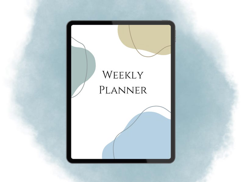 Weekly Planner Printable, Weekly Schedule, Weekly Planner, Planner ...