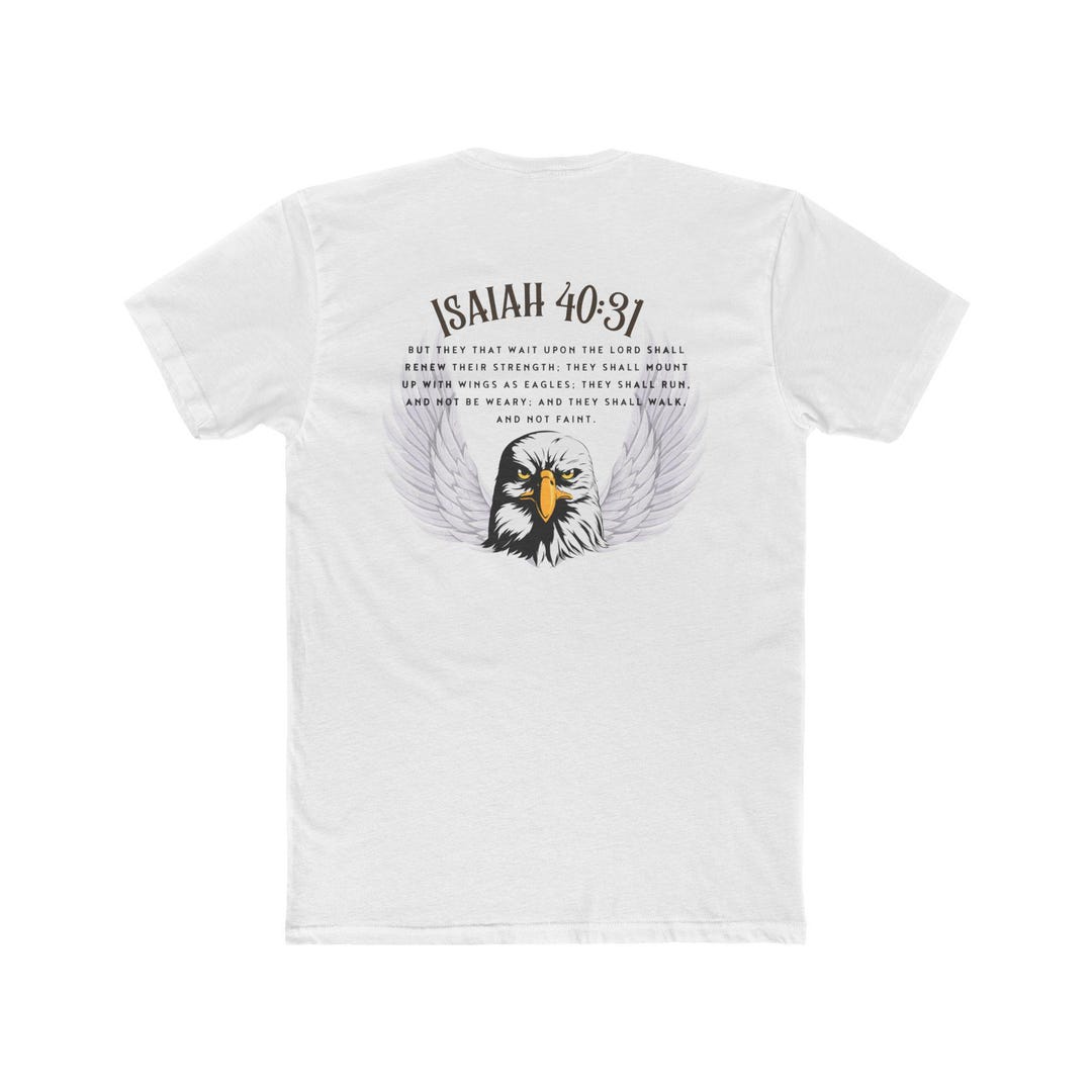Christian Isaiah 40:31 T-shirt, Bible Verse Tee, Unisex Religious ...