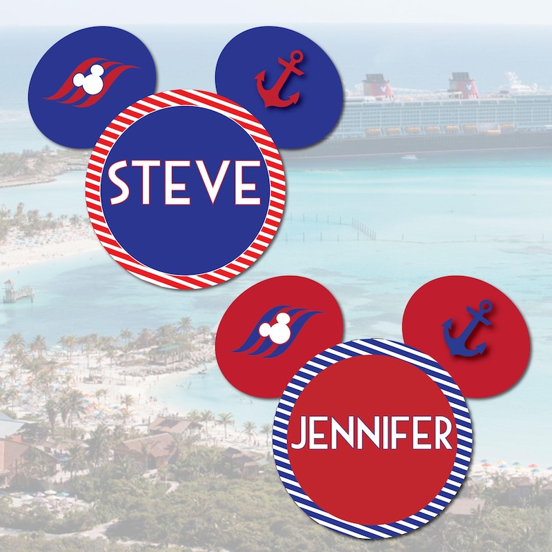 Nautical Mickey Mouse - Etsy