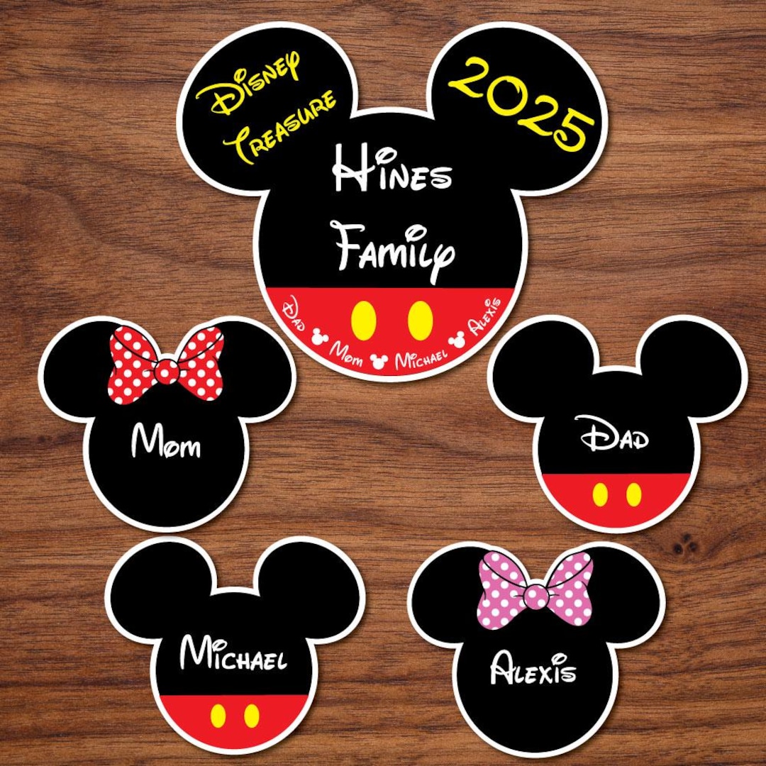 Classic Mickey Mouse Magnet for Disney Cruise Door Decorating - 5 and 9 ...