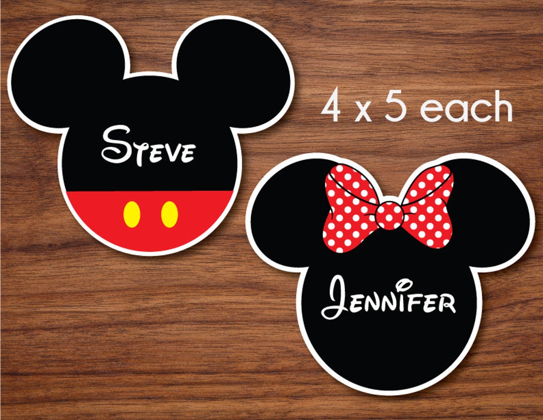 Classic Mickey or Minnie Mouse Head Magnet for Disney Cruise Door ...