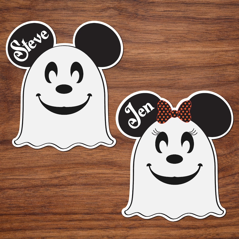 Mickey Ghost Svg - Etsy