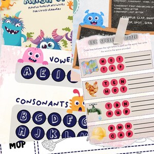 Monster Mash-up: Playful English Activities for Little Learners - Etsy