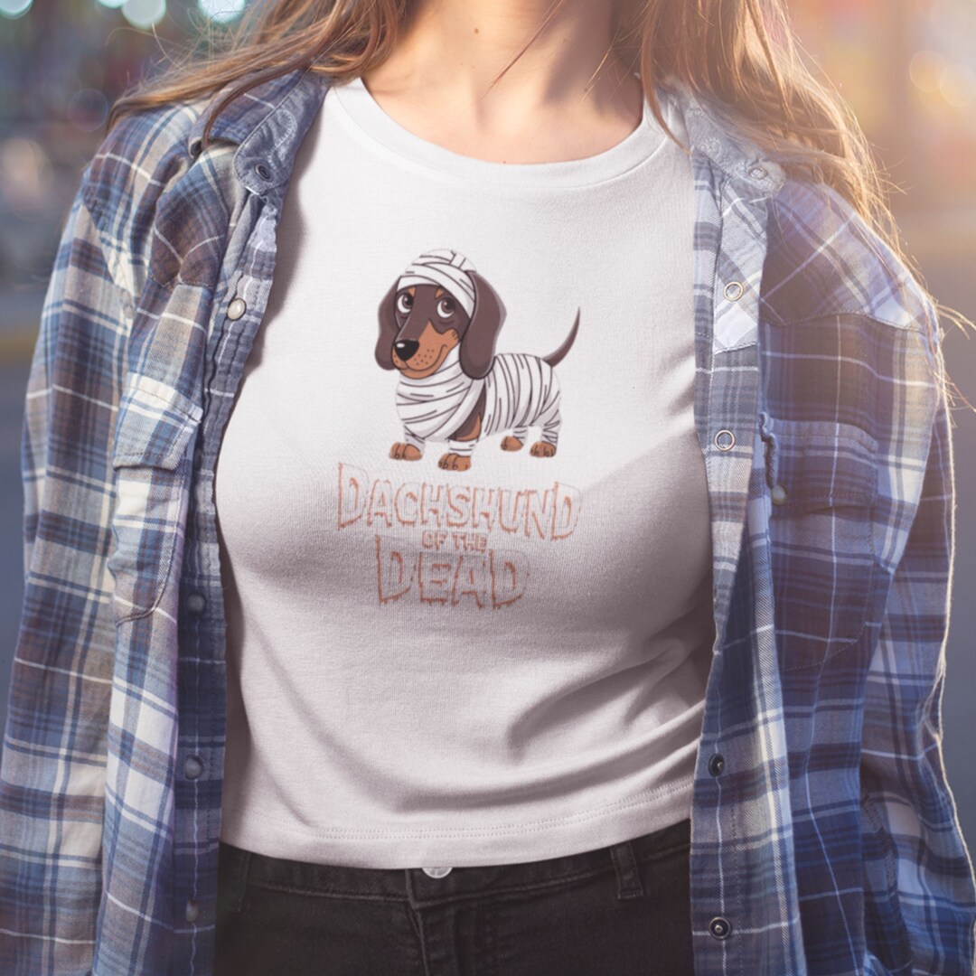 Dachshund of Dead Halloween, Mummy Dog Halloween, Dog Lover, Digital ...