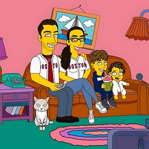 Personalized Simpson Portrait, Simpsons Family Portrait,custom Simpsons ...