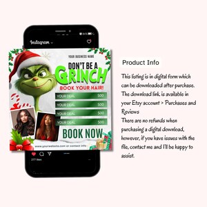 Christmas Bookings, December Book Now, December Christmas Booking Flyer ...