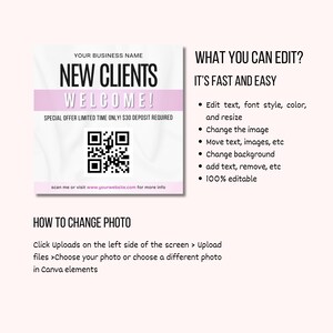 New Client Flyer, New Client Welcome Flyer, New Client Discount Flyer ...