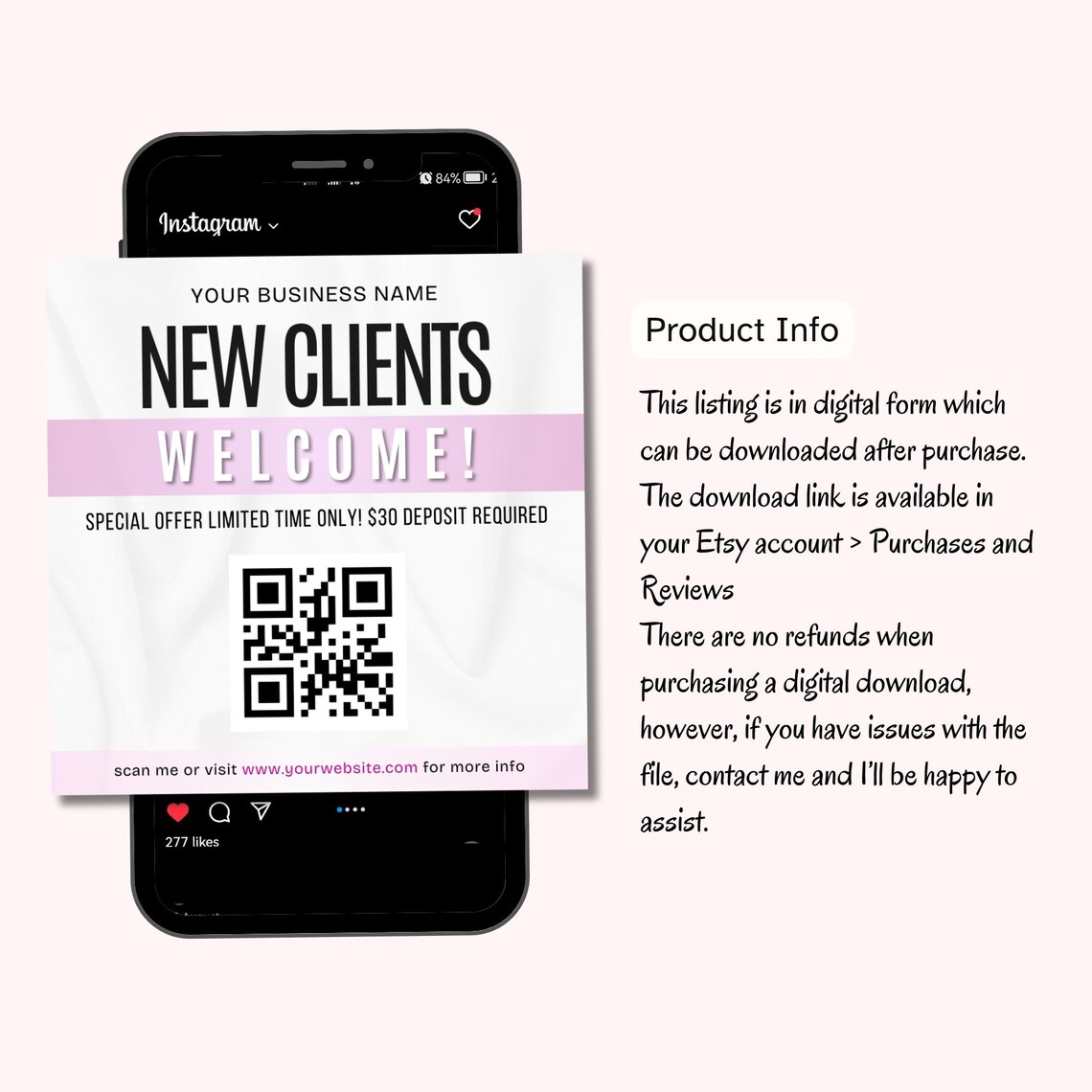 New Client Flyer, New Client Welcome Flyer, New Client Discount Flyer ...