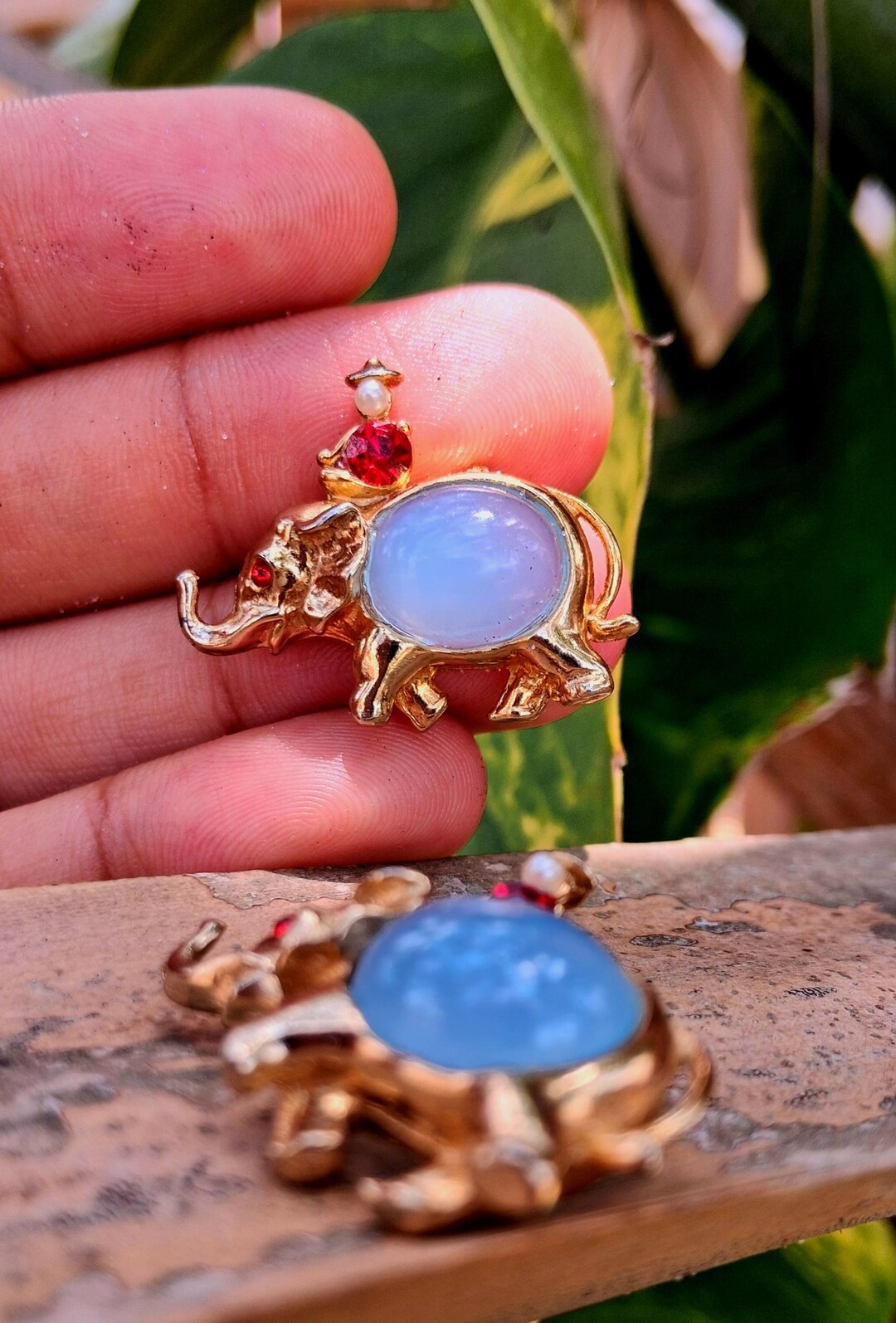 1950's Elephant Lucite Jelly Belly Rider | Small Series Vintage ...