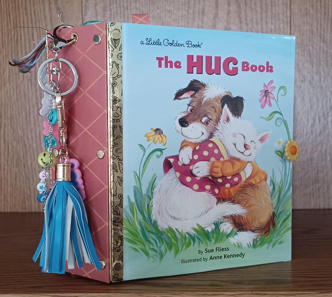 THE HUG BOOK Little Golden Book Junk Journal - Etsy