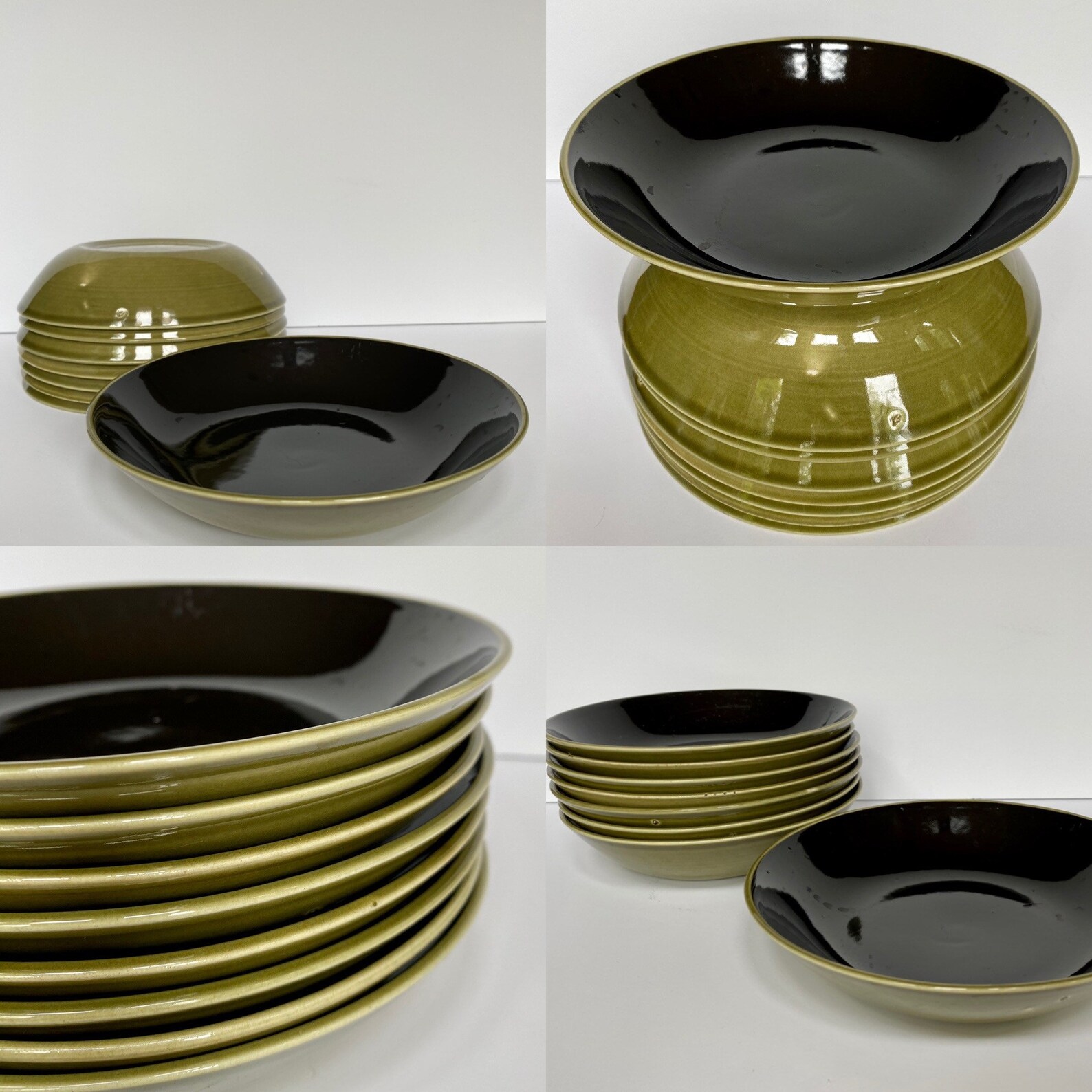 Taylor Ironstone Riviera Dinnerware Atomic Onion 1960s Table Setting ...