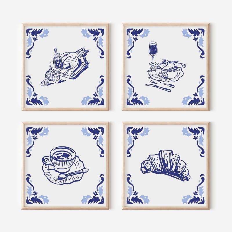 Café Tile Art - Etsy