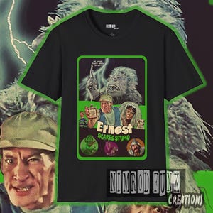 Ernest Scared Stupid T-shirt, 90s Movie Tee, Halloween Graphic Shirt ...