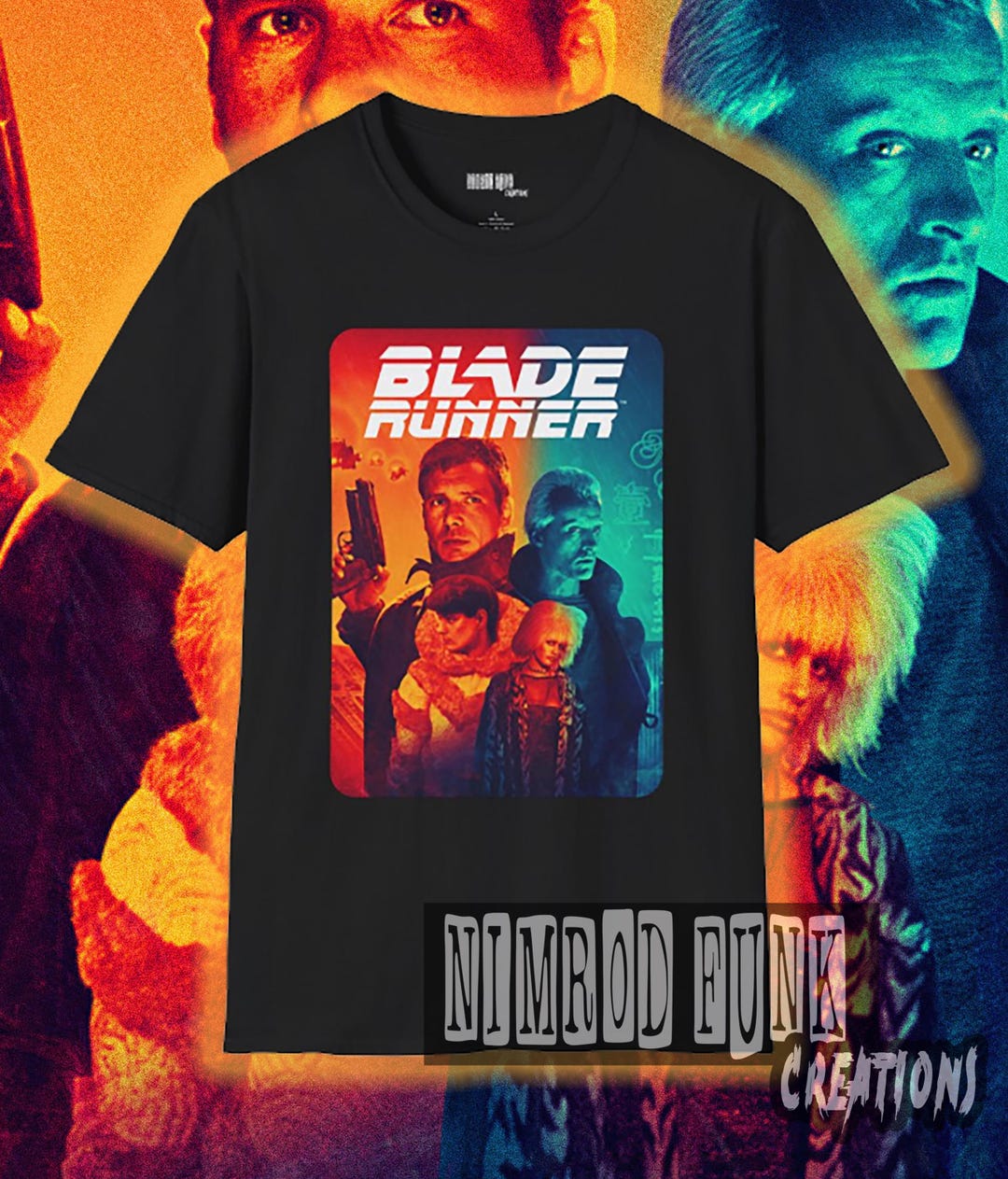 Blade Runner Movie T-shirt: Sci-fi Cyberpunk Graphic Tee - Etsy