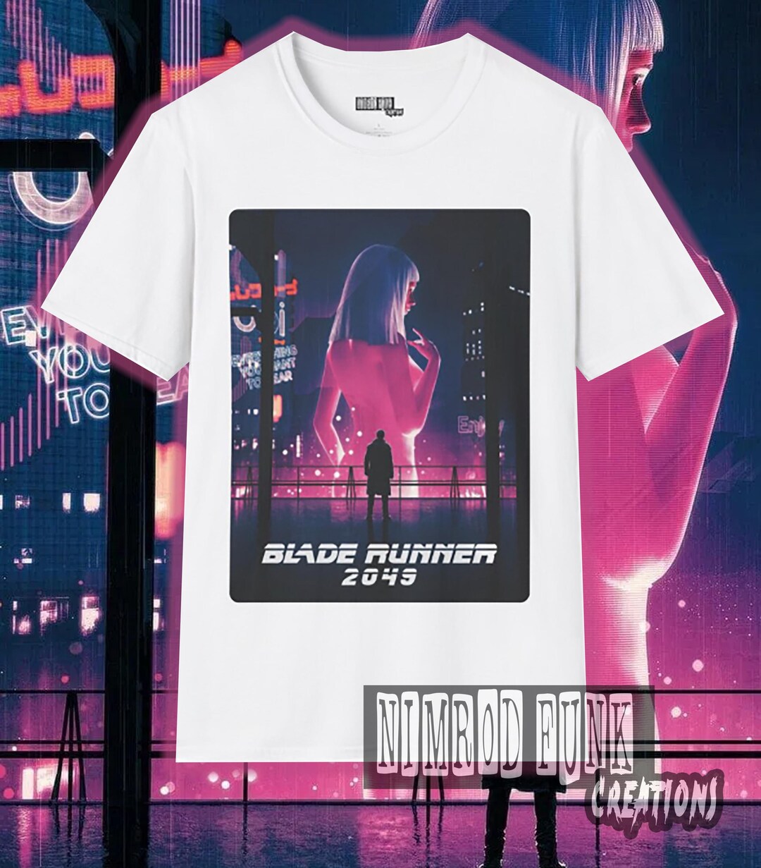 Blade Runner 2049 Girl Hologram T-shirt, Sci-fi Movie Tee, Replicant ...