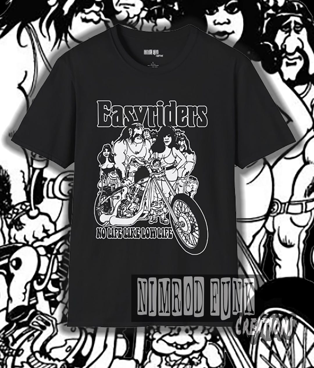 Vintage Easyriders Gang T-shirt: Retro Biker Motorcycle Tee - Etsy