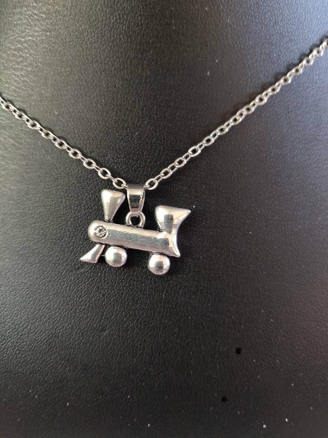 Vintage Train Necklace 18" in Length. - Etsy