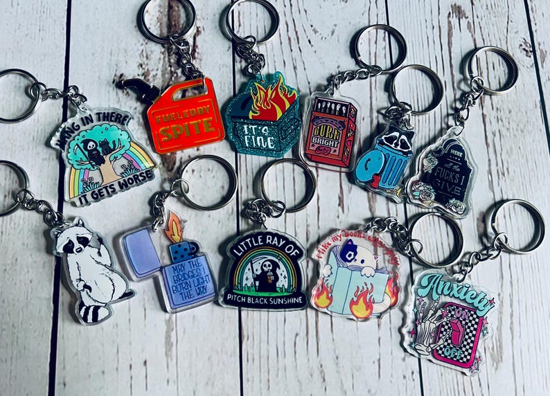 Snarky Keychains – Dark Humor, Sarcastic Quotes, Funny Accessories ...