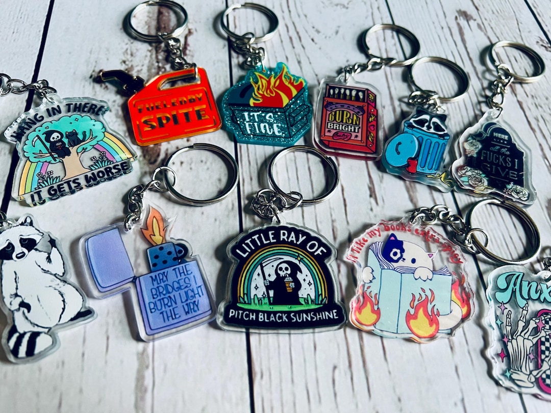 Snarky Keychains – Dark Humor, Sarcastic Quotes, Funny Accessories ...