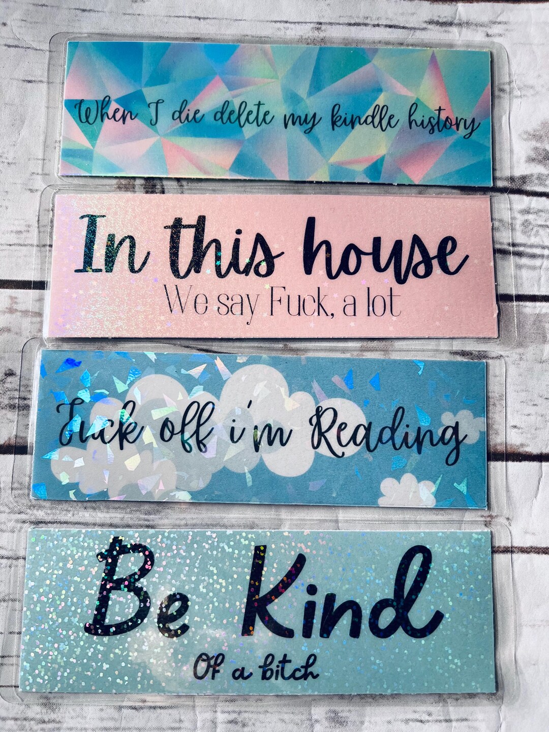 Snarky Bookmarks - Etsy