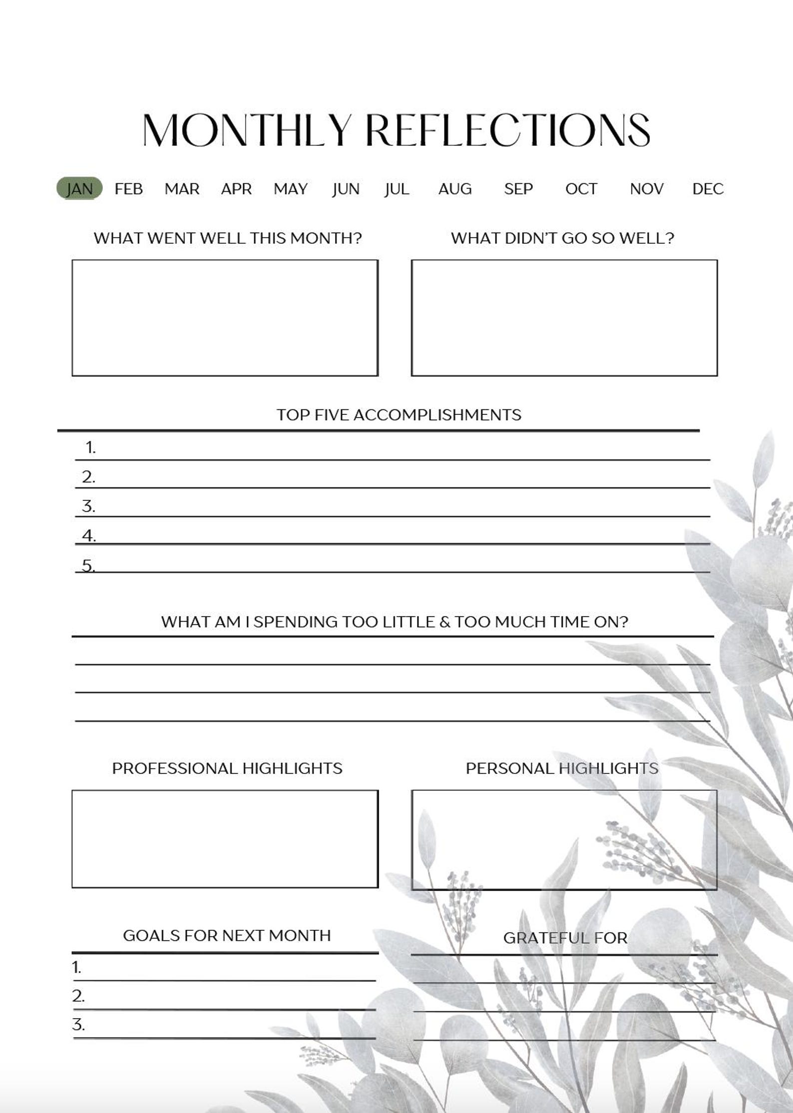 2025 Digital Planner Digital Journal Weekly Planner iPad Planner ...