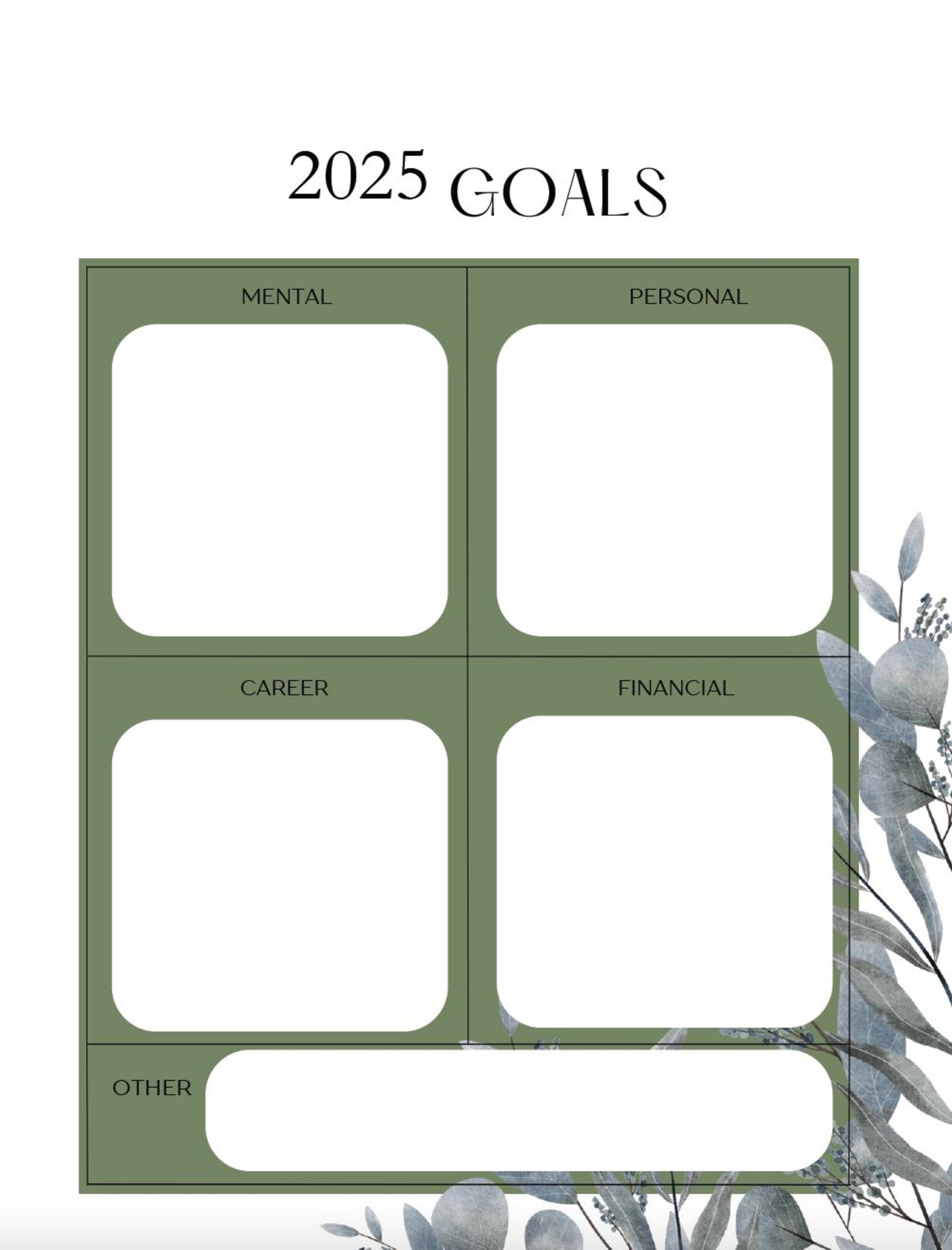 2025 Digital Planner Digital Journal Weekly Planner iPad Planner ...