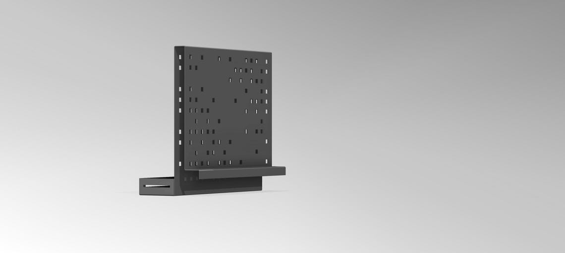 DIY Shower Shelf Industrial Organizer | Modern Metal Shelf for Bathroom ...
