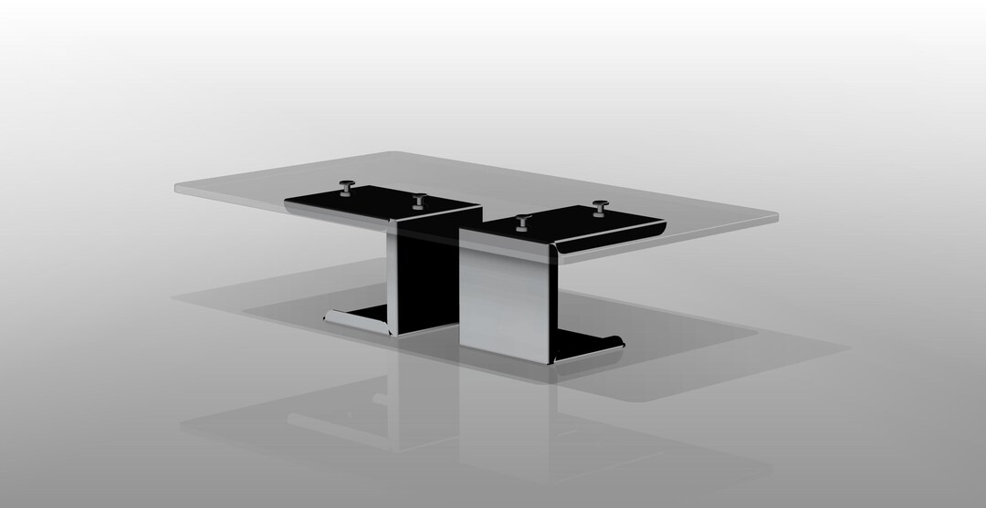 DIY Modern Table Plans | Loft Table | PDF Instruction | Metal Coffee ...