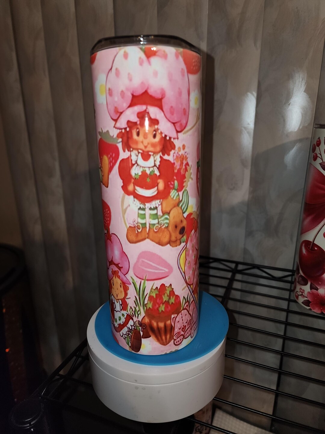 Strawberry Shortcake Tumbler - Etsy