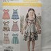 Girls’ Dress Sewing Pattern Bundle: Simplicity 2377, 2688 & Mccall’s ...