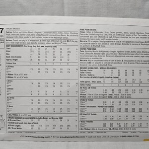 Girls’ Dress Sewing Pattern Bundle: Simplicity 2377, 2688 & Mccall’s ...