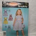 Girls’ Dress Sewing Pattern Bundle: Simplicity 2377, 2688 & Mccall’s ...